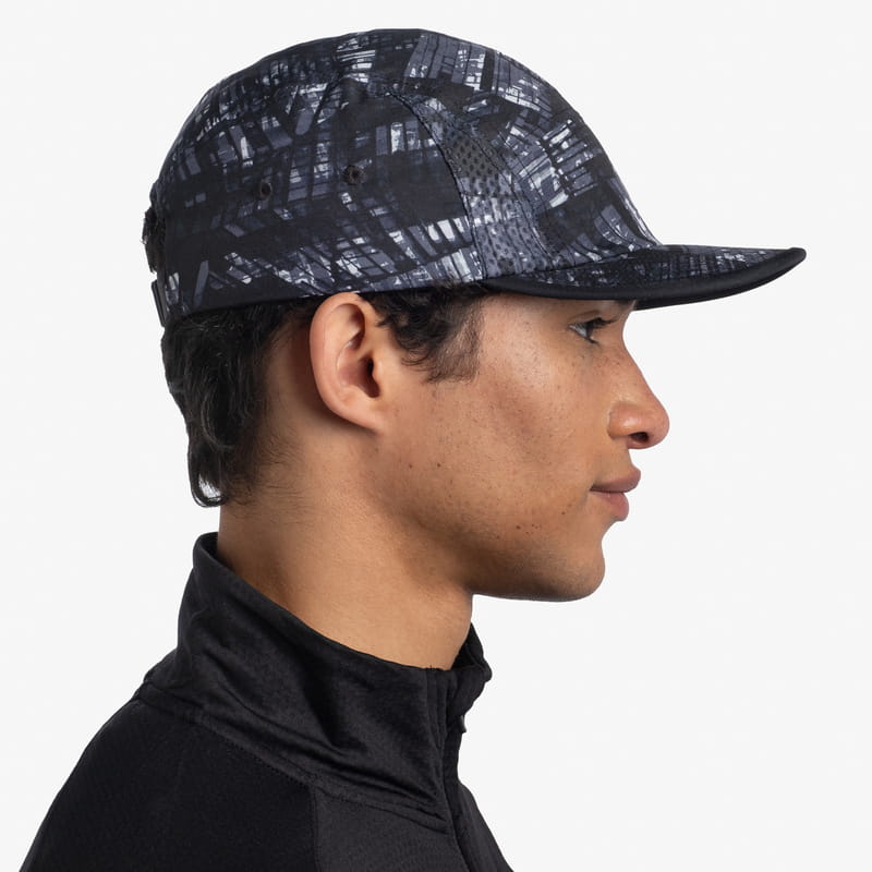 Czapka z daszkiem Buff 5 Panels Go Cap Gline Black w EverTrek.pl