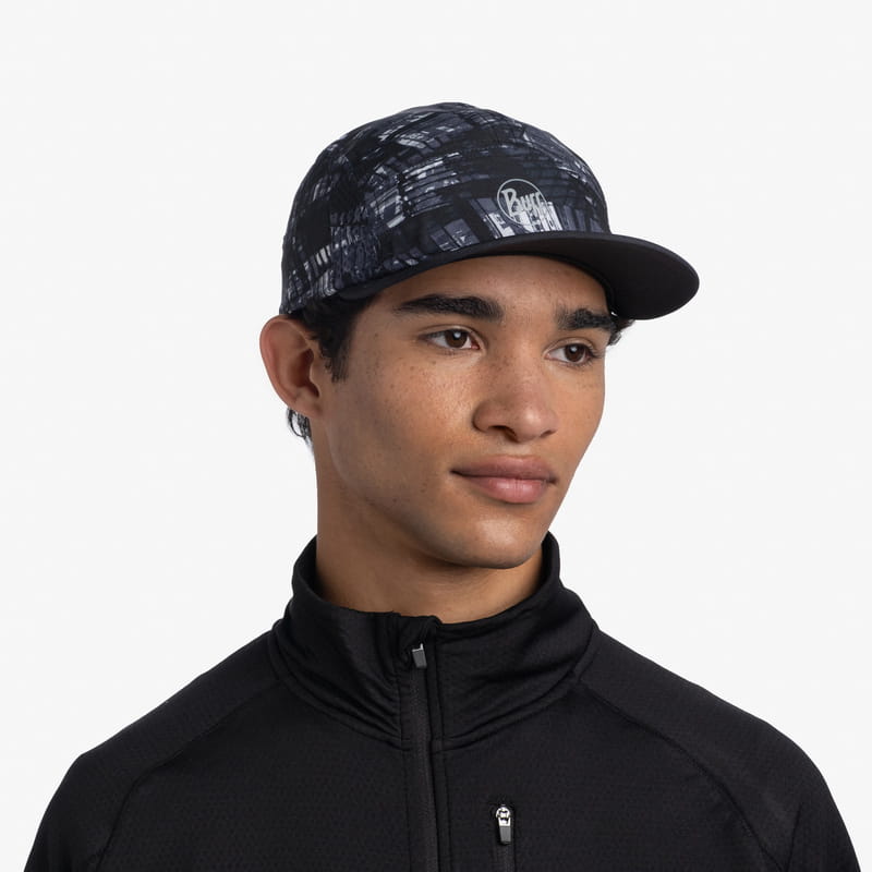 Czapka z daszkiem Buff 5 Panels Go Cap Gline Black w EverTrek.pl